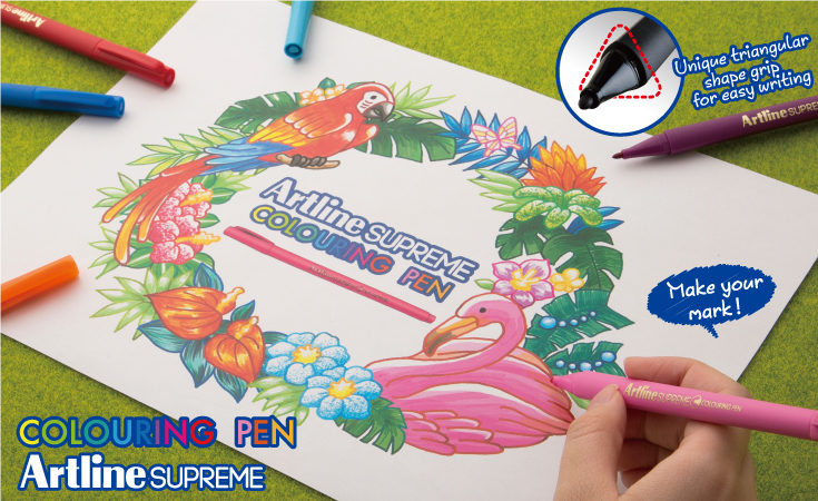 Artline SUPREME COLOURING PEN Artline SUPREME COLOURING PEN | Products ...