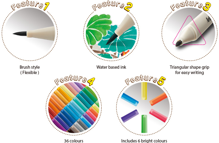 Artline SUPREME Brush Pen Artline SUPREME Brush Pen | Products | Shachihata